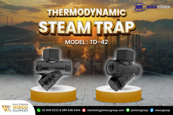 Wikaturen Thermodynamic Steam Trap TD42 – Wiscogroup